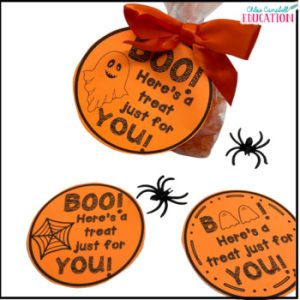 Halloween Student Gift Tags for Goody Bags Fall Party – Boo Gram Staff ...