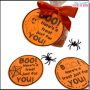 Halloween Student Gift Tags for Goody Bags Fall Party – Boo Gram Staff ...