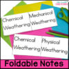 Chemical and Mechanical Weathering Experiments, Activities, and Lesson ...