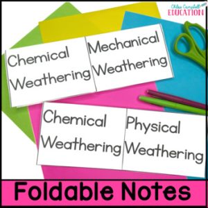 Chemical and Mechanical Weathering Experiments, Activities, and Lesson ...