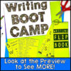 Writing Boot Camp Flip Book Sentence & Paragraph Writing Strategies ...