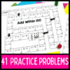 Adding Within 100 Game – Double Digit Addition 2nd Grade Math Review ...