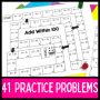 Adding Within 100 Game – Double Digit Addition 2nd Grade Math Review ...