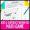 2 Digit Addition and Subtraction with Regrouping Game – 2nd Grade Math ...