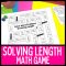 2nd Grade Measurement Word Problems Activity Addition & Subtraction ...
