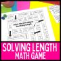 2nd Grade Measurement Word Problems Activity Addition & Subtraction ...