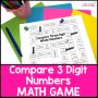 Comparing 3 Digit Numbers – Place Value Game – 2nd Grade Math Game ...