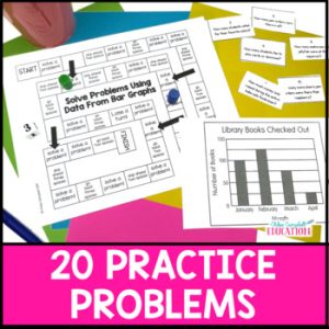 Bar Graph Word Problems - Data Math Game - Understanding Graphs ...