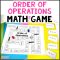 Order of Operations Game for 6th Grade Math Review - PEMDAS Practice ...