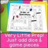 Order of Operations Game for 6th Grade Math Review - PEMDAS Practice ...