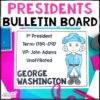 Presidents of the United States Bulletin Board President’s Day ...