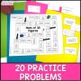 3D Shape Nets Game | 6th Grade Math Review | Geometry Activity | Chloe ...