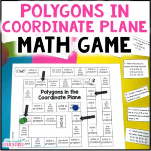 Draw Polygons in the Coordinate Plane Game - 6th Grade Math Review ...