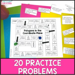 Draw Polygons in the Coordinate Plane Game - 6th Grade Math Review ...