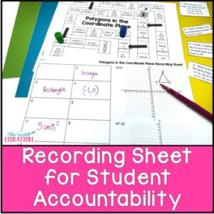 Draw Polygons in the Coordinate Plane Game - 6th Grade Math Review ...