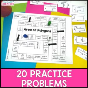 Area of Polygons Game - Area of Composite Figures Activity - Composite ...