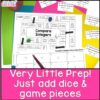 Comparing and Ordering Integers Activity - 6th Grade Math Game Center ...