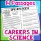 Career Day Reading Passages – Science Reading Comprehension Passages ...