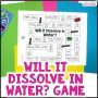 Dissolving Liquids & Solids in Water Solubility 5th Grade Physical ...