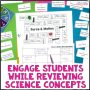 Force and Motion Game Vocabulary Review Practice Balanced and ...