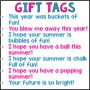 Last Day of School Gift Ideas & Tags for Students Summer Break Student ...