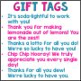 Volunteer Appreciation Gift Tags – Thank You Notes – Volunteer Thank ...
