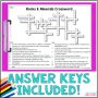 Rocks & Minerals Vocabulary Activities for 4th & 5th Grade Word Search ...