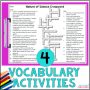 Scientific Method Vocabulary Games Nature of Science Activities 4th ...