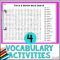 Force and Motion Activities – 5th Grade Science Vocabulary – Word ...