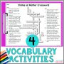 States of Matter Activities – 5th Grade Science Vocabulary – Word ...