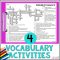 Animals Vocabulary Maze & Activities 4th 5th Grade Animal ...