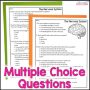 The Brain & Nervous System Reading Comprehension Passage & Questions ...