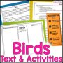 Birds Informational Text Nonfiction Close Read Sci Reading ...