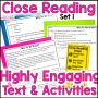 High Interest Close Reading Passages for 4th and 5th Grade ...