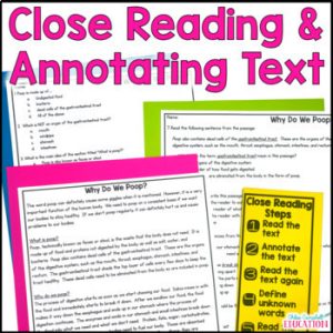 High Interest Close Reading Passages for 4th and 5th Grade ...