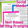 Paired Passages Opinion Writing Prompt - Social Media in the Classroom ...