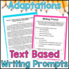 Paired Passages with Informational Writing Prompts 4th & 5th Grades ...
