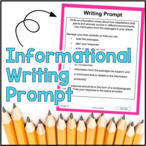 Paired Passages with Informational Writing Prompts 4th & 5th Grades ...