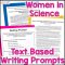 Paired Passages with Informational Writing Prompt on Women in STEM ...