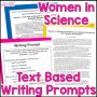 Paired Passages with Informational Writing Prompt on Women in STEM ...