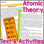 Atomic Theory Close Read Activity – Reading Comprehension Passage and ...