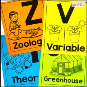 ABCs of Science Vocabulary Bulletin Board – Classroom Decor – Upper ...