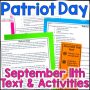 Patriot Day 9 11 Close Read Passage September 11th Informational Text ...