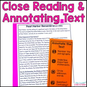 Pearl Harbor Reading Comprehension & Questions Informational Close Read ...
