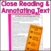 Juneteenth Reading Comprehension Text Activity Informational Close Read ...