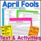 History of April Fools Day Nonfiction Reading Comprehension Passage ...