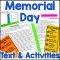 History of Memorial Day Reading Activity and Informational Text with ...