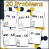 New Year’s Math Activity – Solve the Room – Adding and Subtracting ...