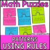 Number Patterns Game – Growing Increasing Patterns in 5th Grade Puzzle ...