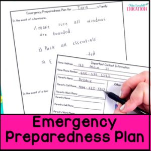 Natural Disaster Activities – Severe Weather Unit – Hurricanes ...